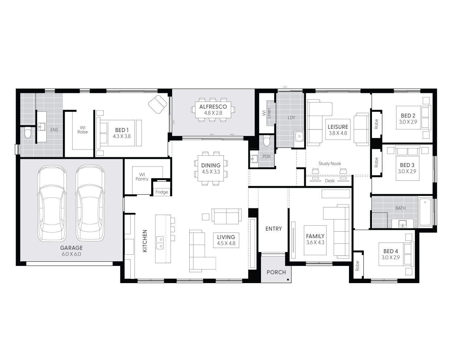 Single Storey House Designs in Tasmania | Wilson Homes