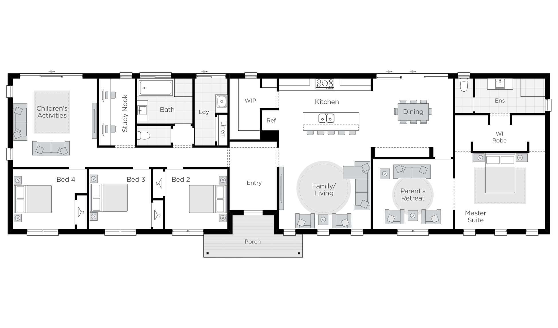 Modern Rectangular House Designs