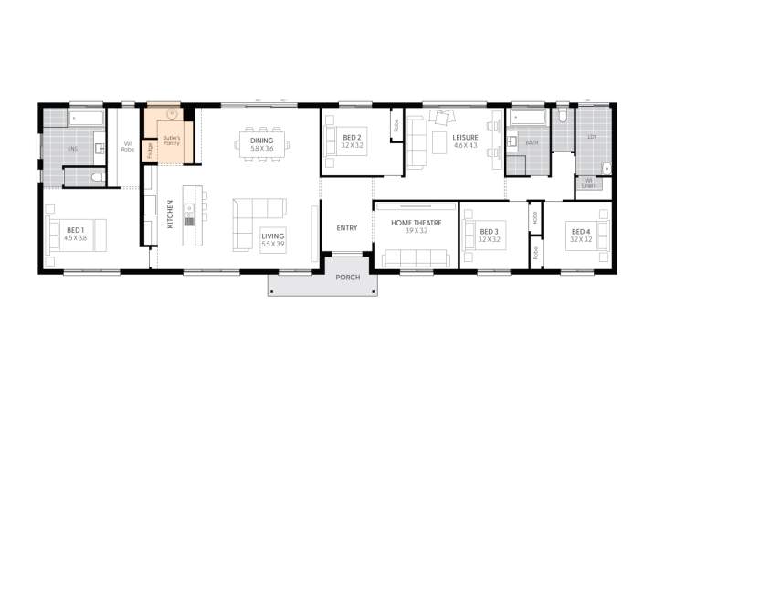 Woodbridge 24 Acreage Home Design| Wilson Homes